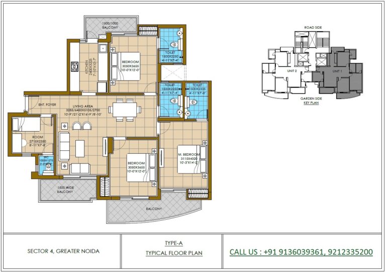 ATS Nobility Greens | 3 & 4 BHK Premium Apartments - Bricks By Bricks