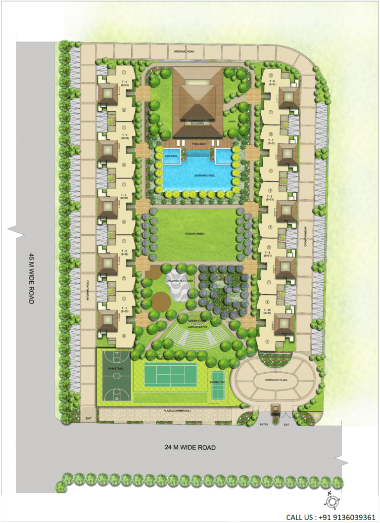ATS Nobility Greens | 3 & 4 BHK Premium Apartments - Bricks By Bricks